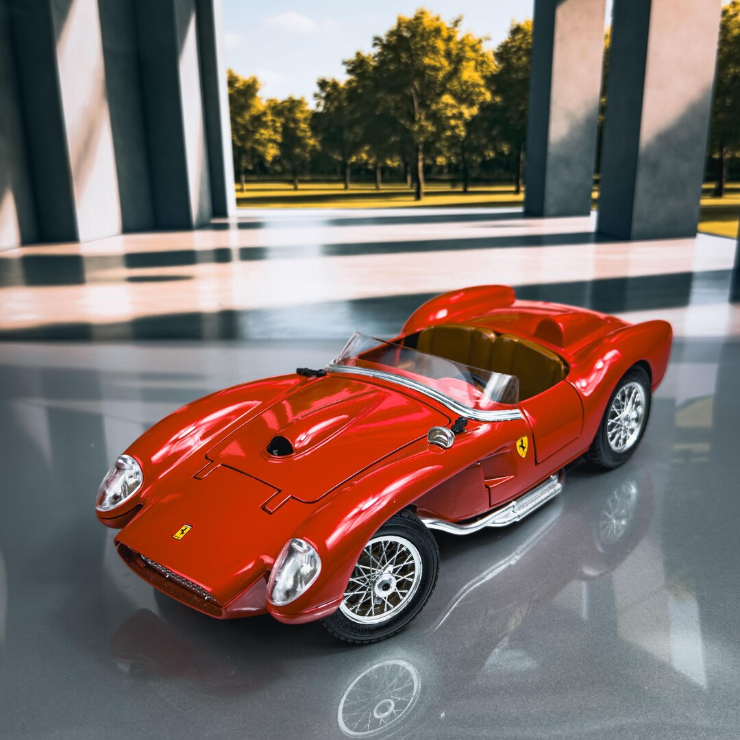 1957 Ferrari 250 Testa Rossa | Diecast Model Car | Vintage Model Car ...
