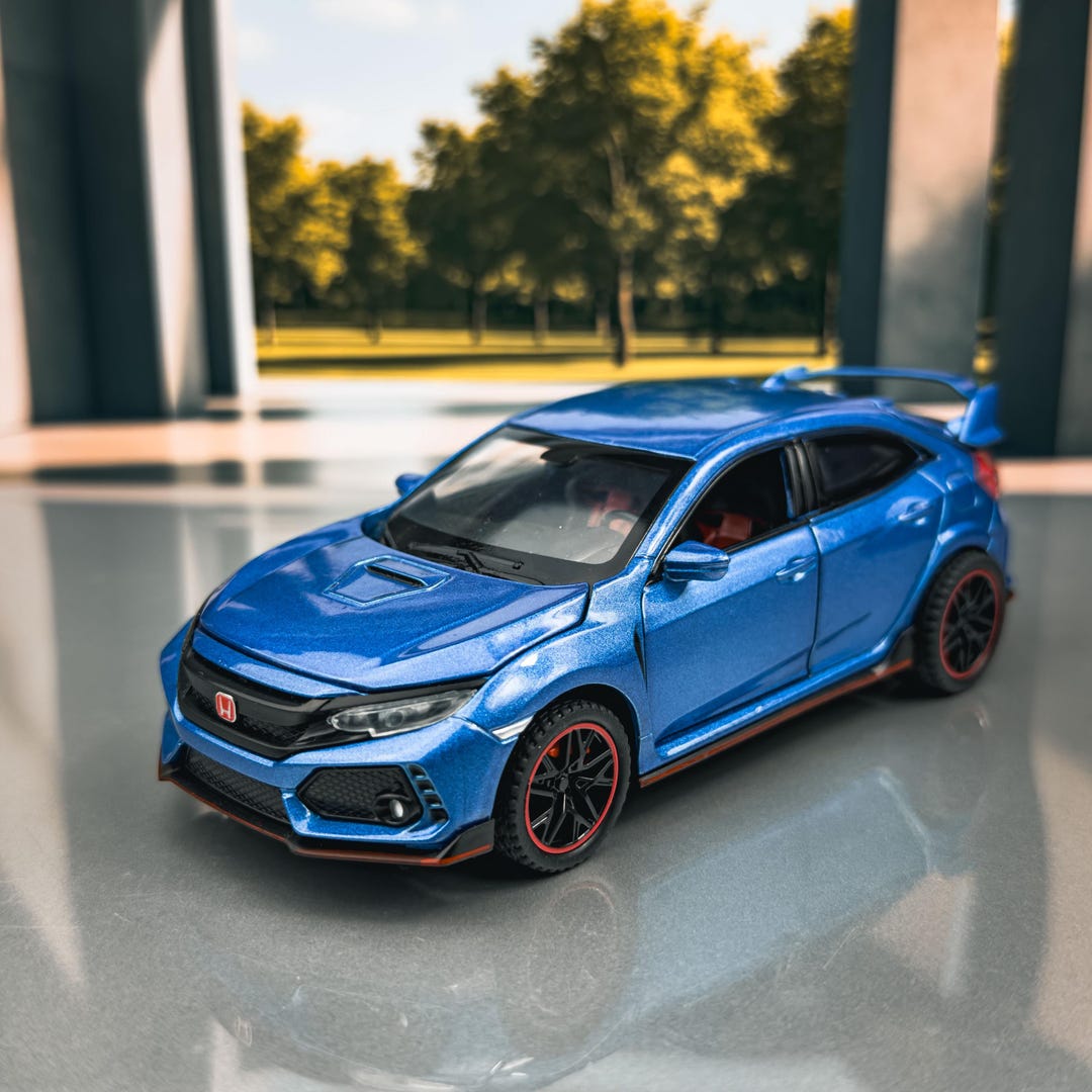 Honda Civic Type R | Diecast Model Car | Vintage Model Car | Honda Die ...