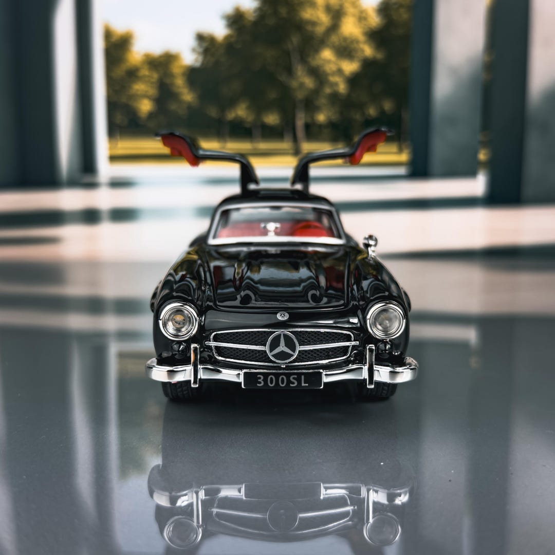 Mercedes SL300 1954-57 | Diecast Model Car | Vintage Model Car ...