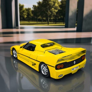 1995 Ferrari F50 Hard Top | Die Cast Model Car | Vintage Model Car ...