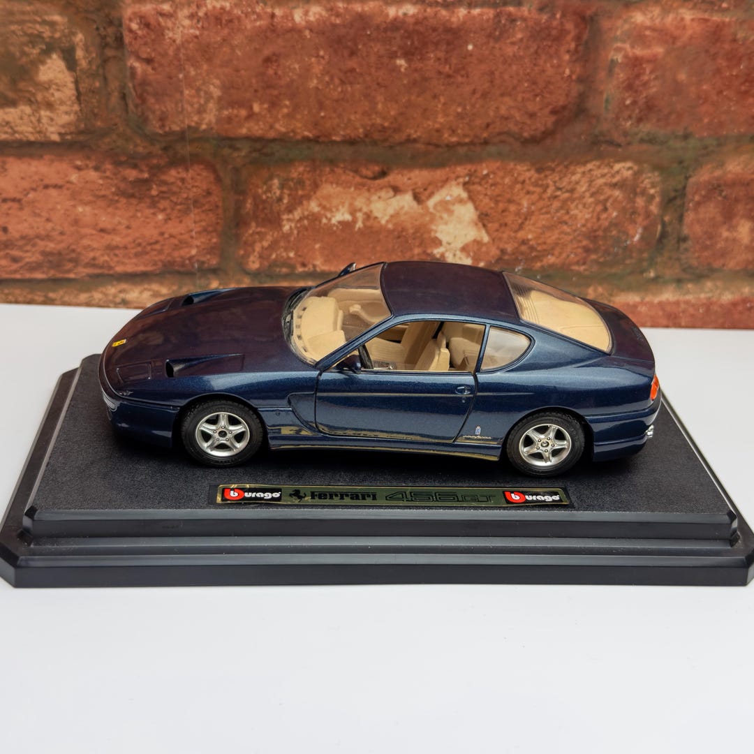 Ferrari 456 GT | Vintage Diecast Model Car | Ferrari Model Car | Scale ...