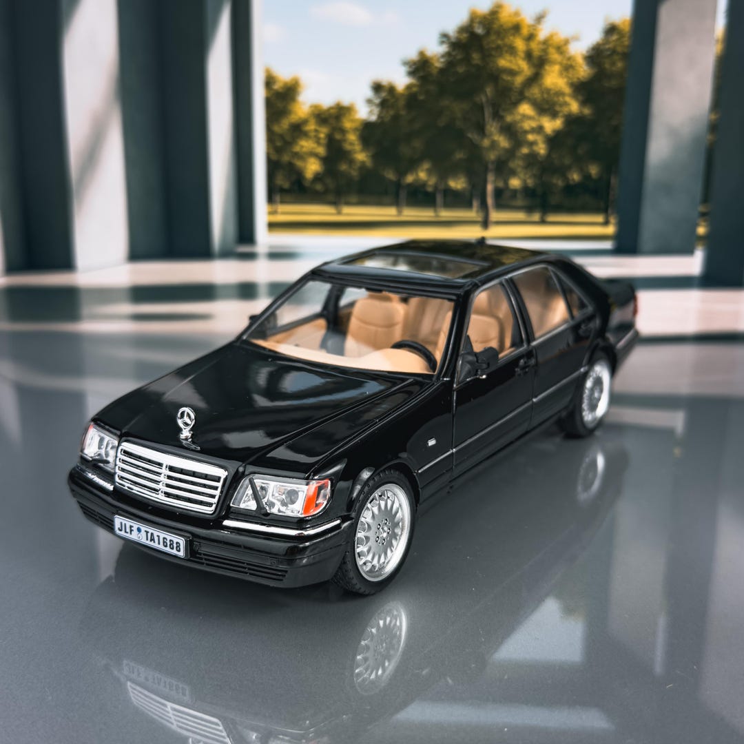 1996 Mercedes Benz S320 | Die-cast Model Car | Vintage Model Car ...