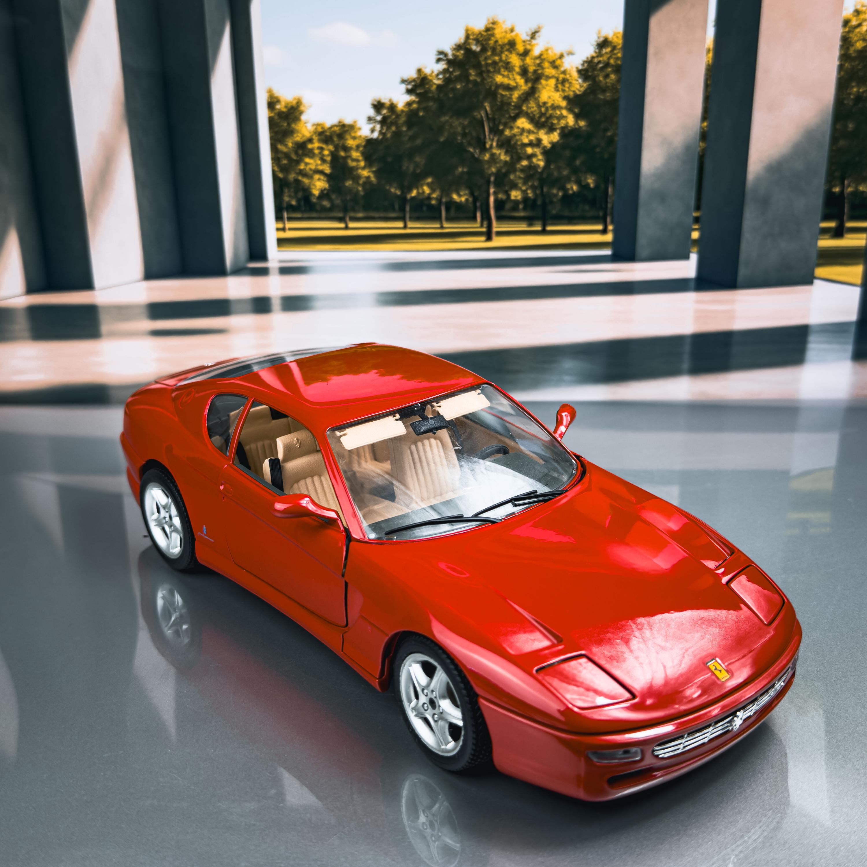 1992 Ferrari 456 GT | Die Cast Model Car | Vintage Model Car | Ferrari ...