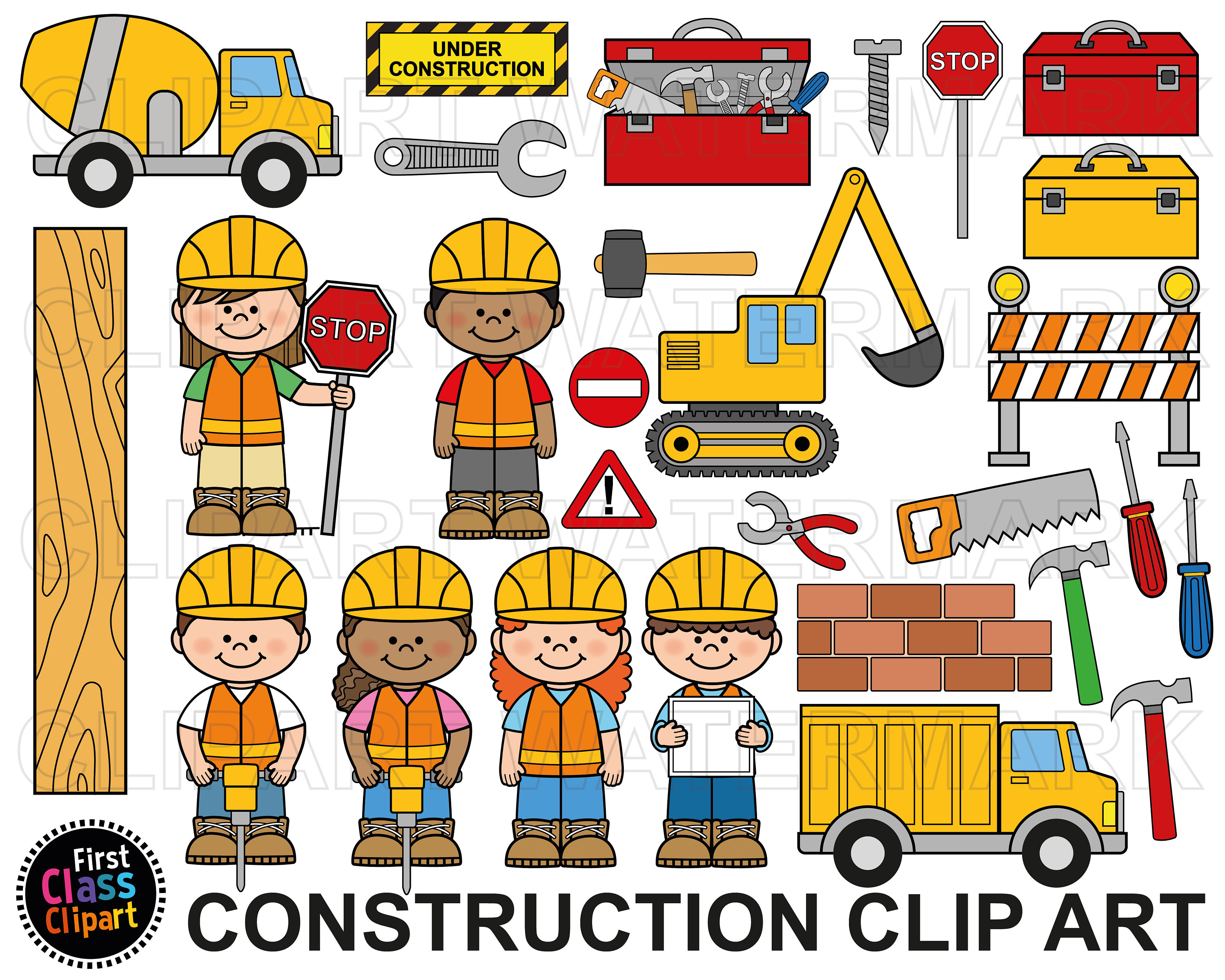 Builder Clip Art