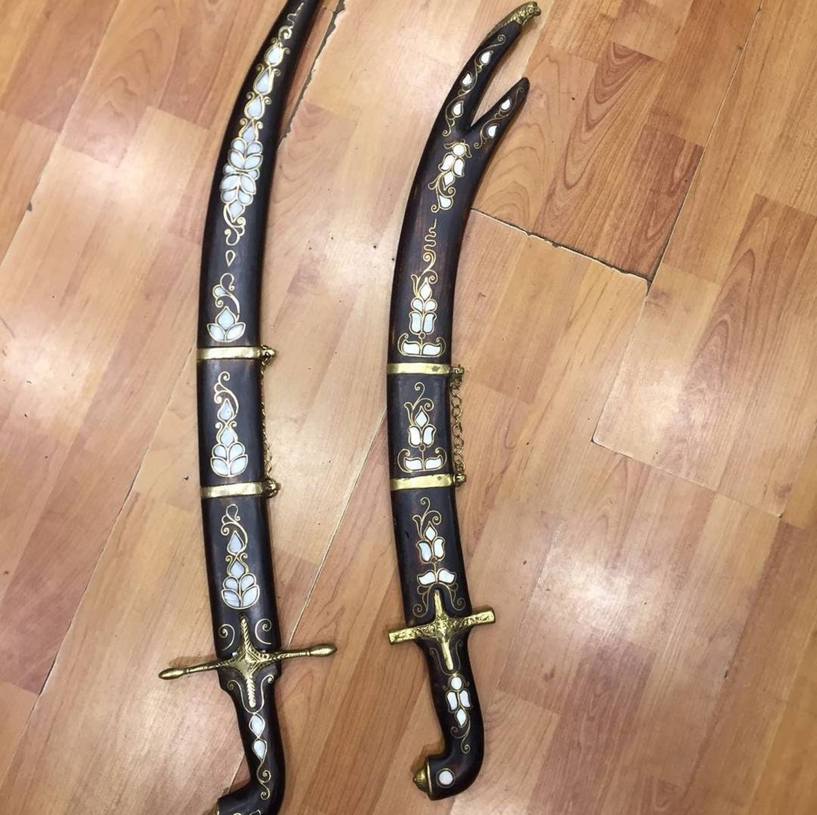 Ottoman Handmade Seljuk Sword Hand Crafted Mother of Pearl - Etsy