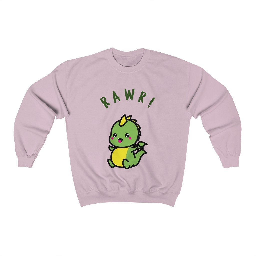 RAWR Sweatshirt | Gildan 18000 | Soft Aesthetics |harajuku Fashions ...
