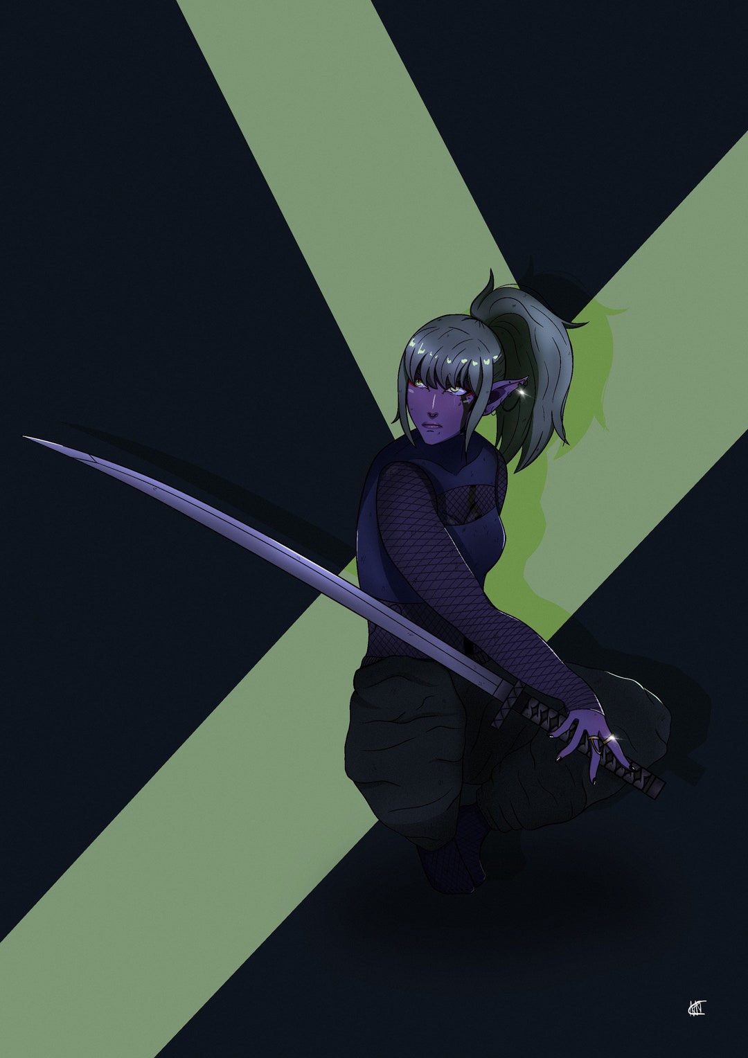 Saia Art Print - Etsy