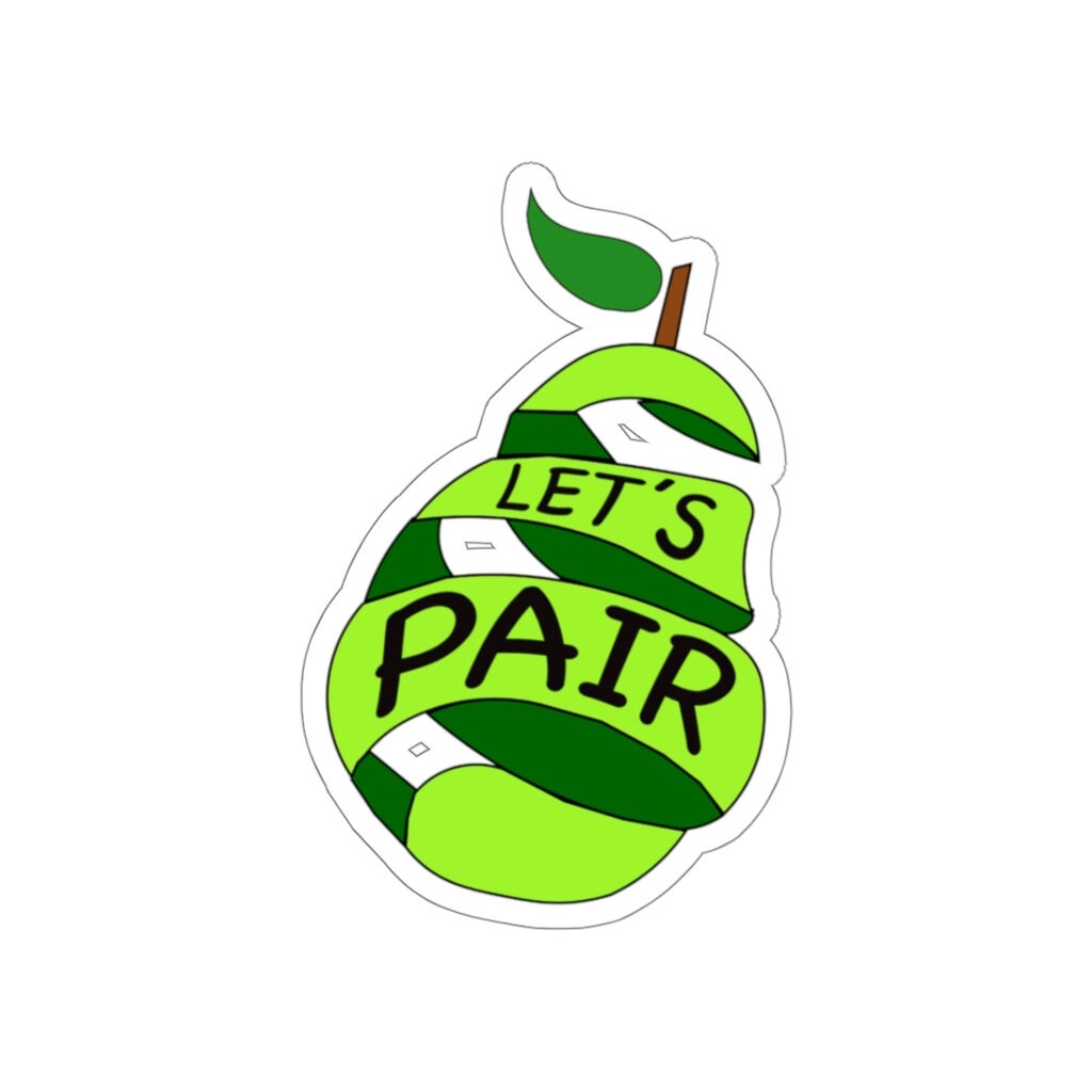 ABA Lets Pair Sticker BCBA Lets Pair Behavior Analyst Pear - Etsy