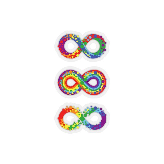 Neurodiversity Autism Spectrum Rainbow Infinity Neurodivergent - Etsy