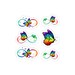 ABA Lets Pair Sticker BCBA Lets Pair Behavior Analyst Pear Autism Car ...