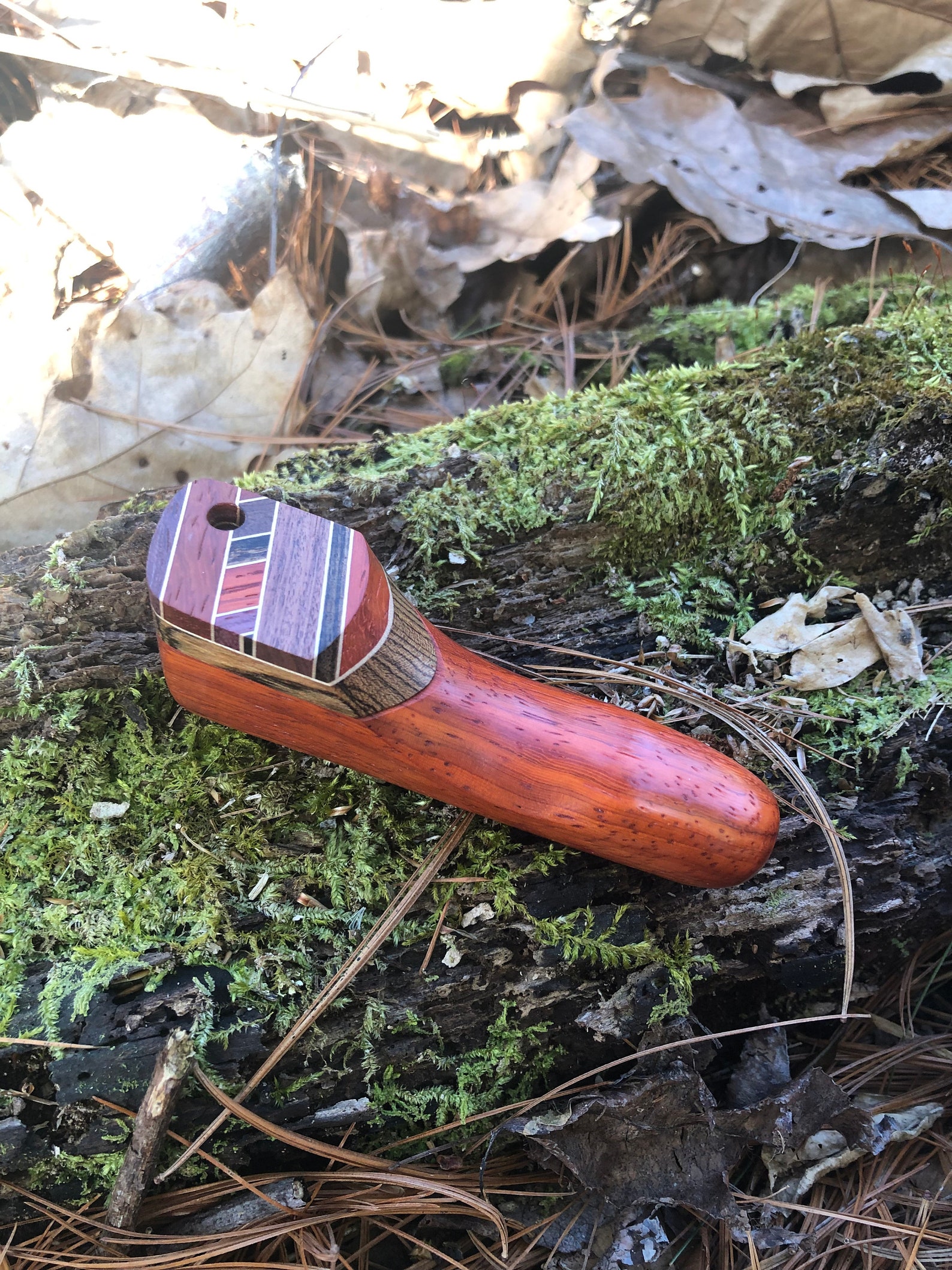 4" Long Laminated Top Wooden Smoking Pipe - Etsy