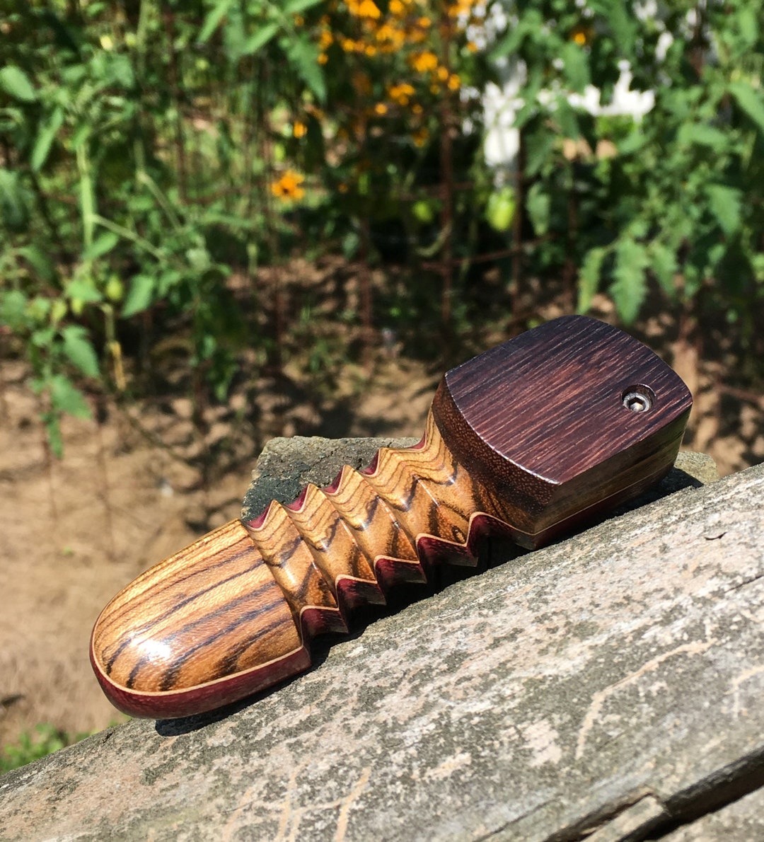 Laminated Handcarved Pipe With Top - Etsy
