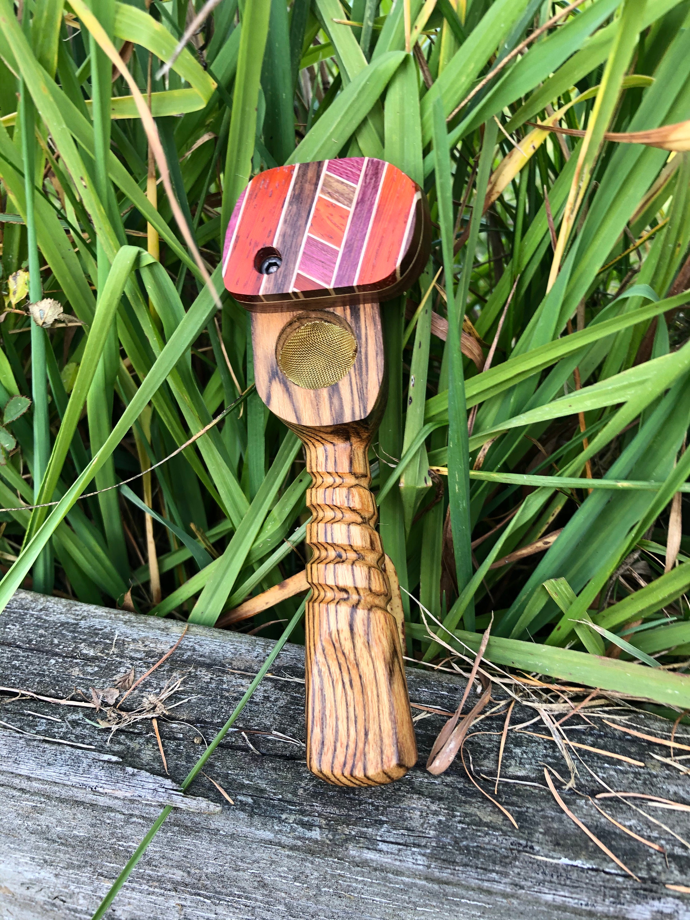 4" Spiral Stem Laminated Top Pipe - Etsy