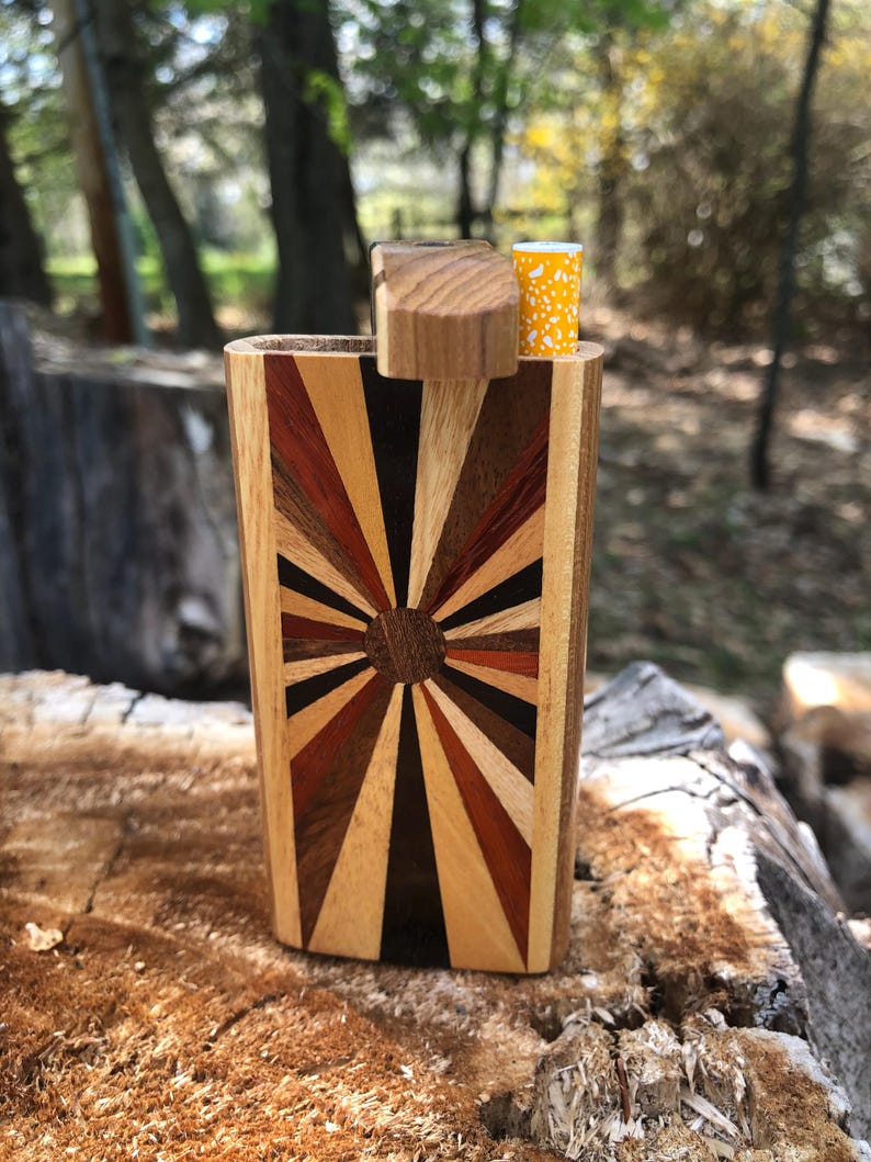 Sunburst Twist Top Dugout With 3"length Cigarette Style Pinchhitter - Etsy