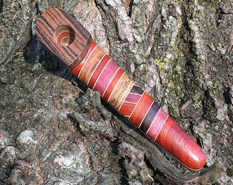 6 1/4 Long Laminated Hardwood Pipe With Lid - Etsy