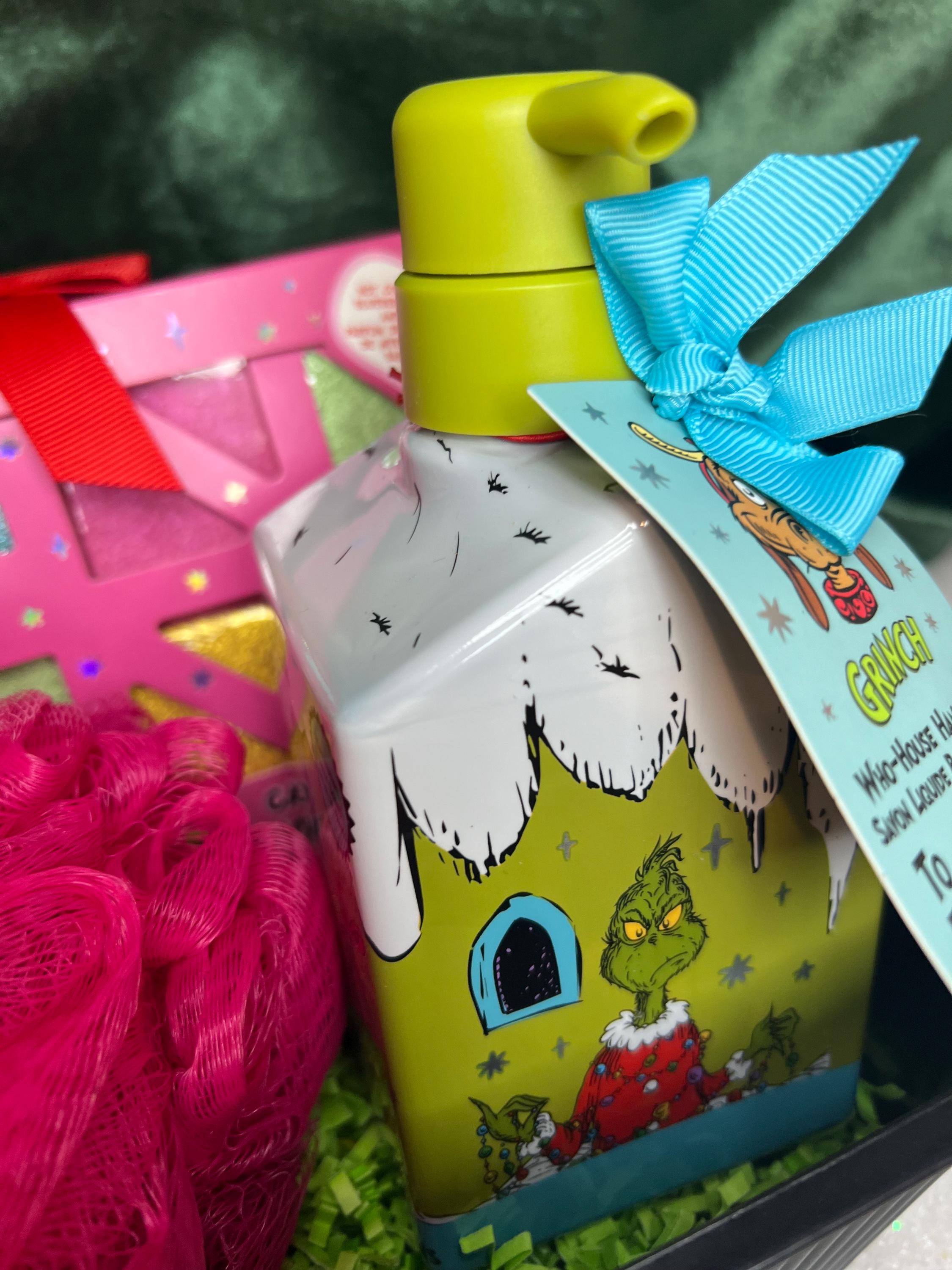 Grinch Spa Gift Basket - Etsy