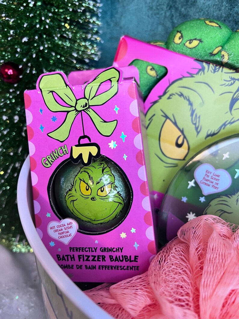 Grinch Gift Basket - Etsy