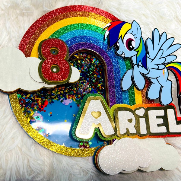 My Little Pony Cupcake Topper - Etsy