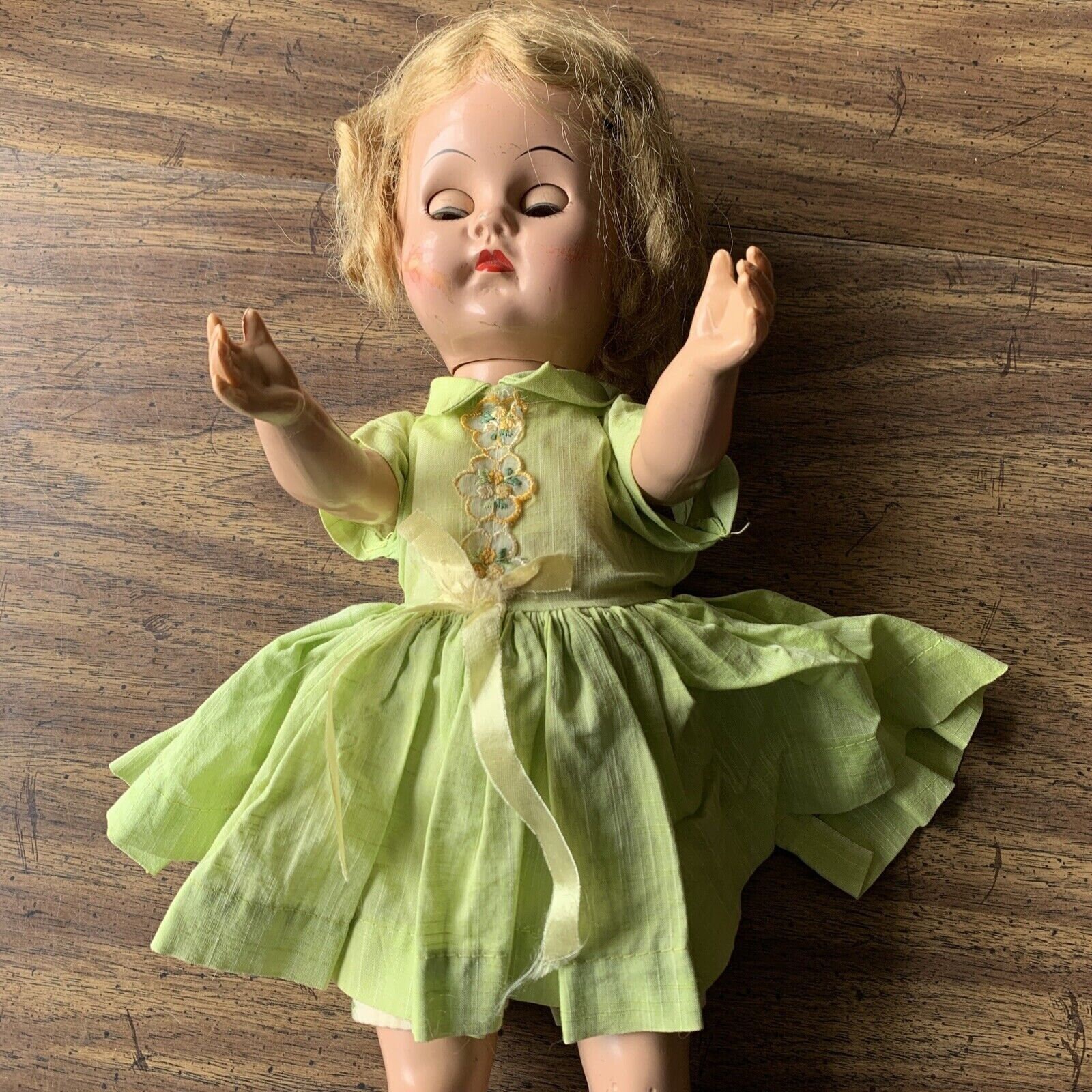 Fairyland Toy CRYING Doll Blonde, Original Outfit, Socks, Shoes, Works ...
