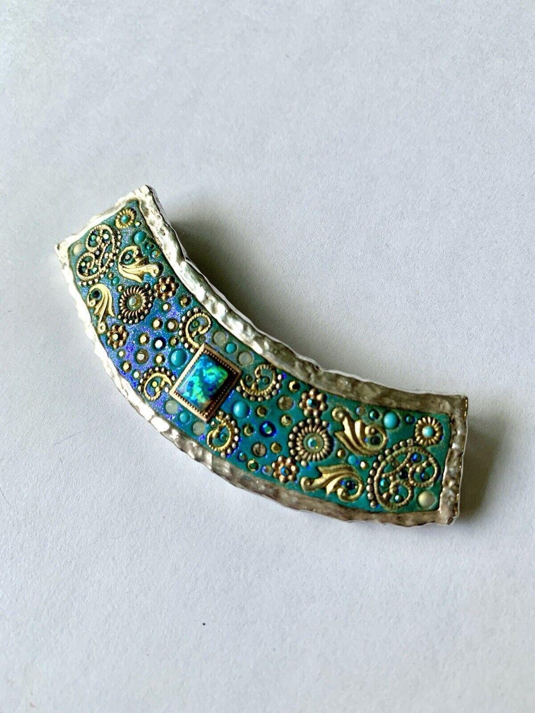 Orit Schatzman Signed Sterling Silver 925 Designer Artisan Pendant ...