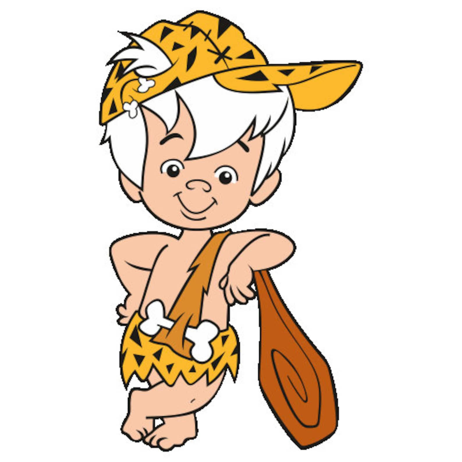 Bam bam cartoon svg png dxf eps | Etsy