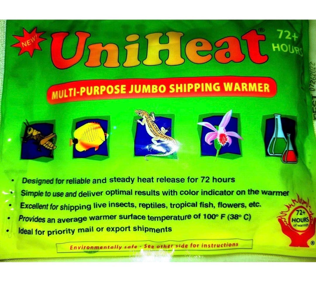 Heatpack and Sealed Box for Winter Shipping of Live Plant to US ...