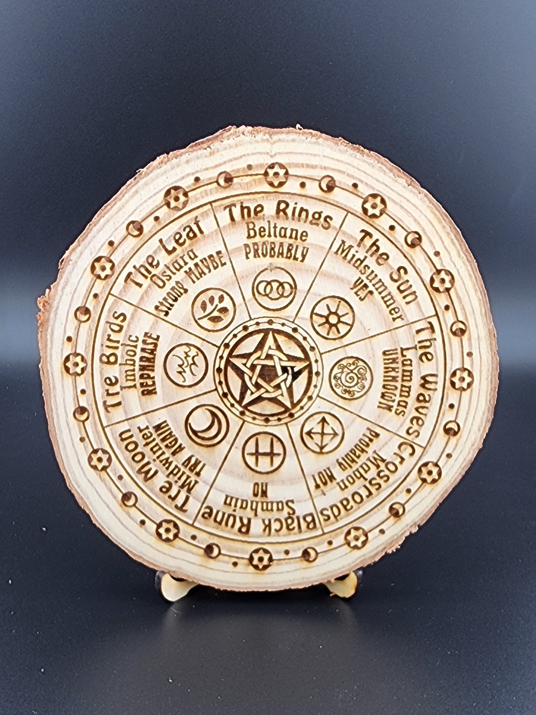 Witch's Runes Pendulum Board - Etsy