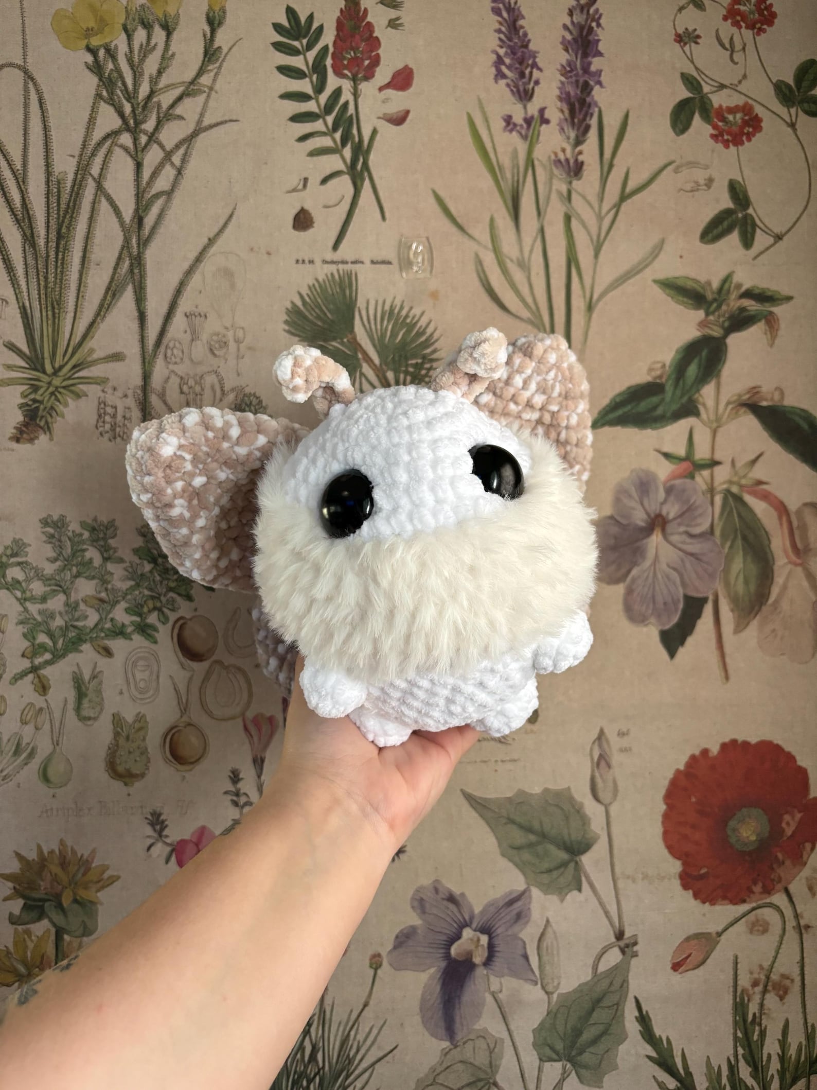 Maura the Chunky Moth Crochet Amigurumi PATTERN - Etsy