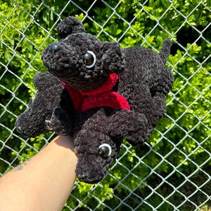 Fluffy the Cerberus Amigurumi CROCHET PATTERN - Etsy