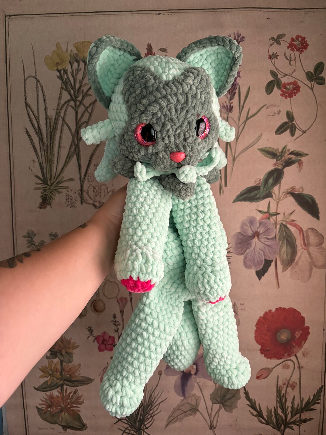 Crochet Clove Cat Amigurumi Plushie - Etsy