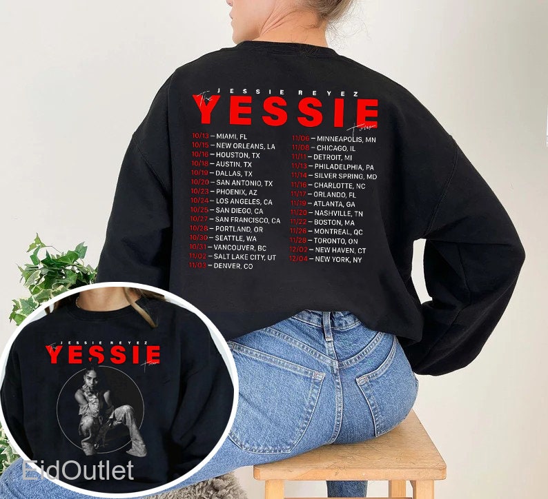 Jessie Reyez 2023 Tour Hoodie, The Yessie Tour 2023 Shirt For Jessie ...