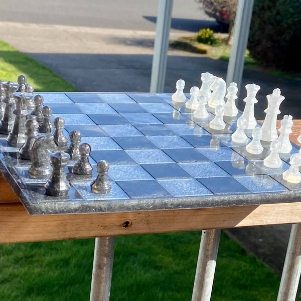 Red Chess Board - Etsy