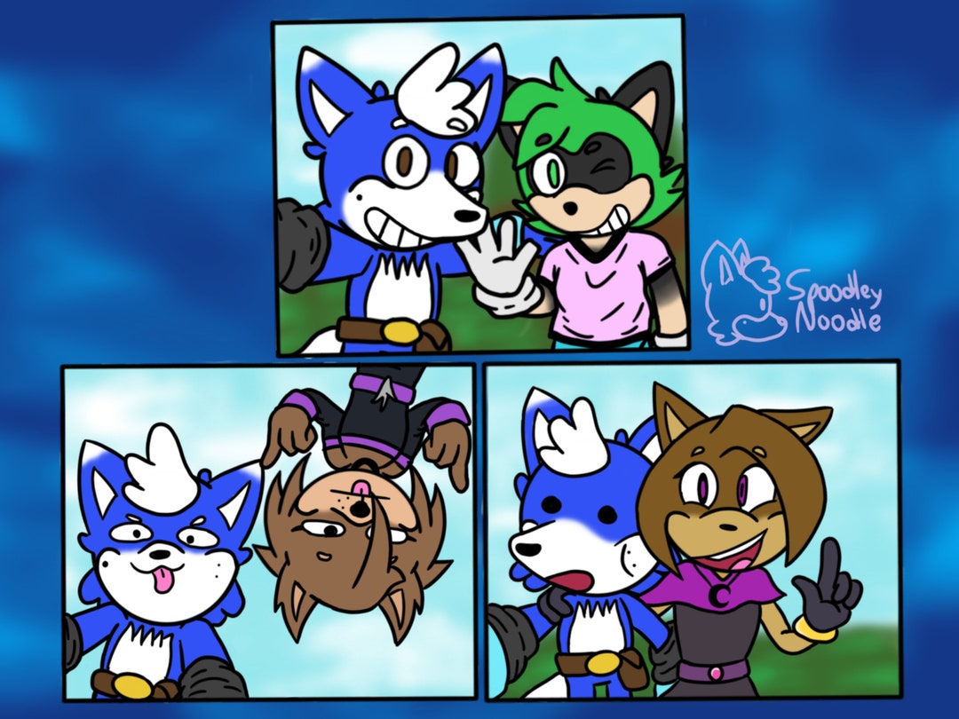 Sonic Oc/furry OC Custom Artwork Commissions - Etsy