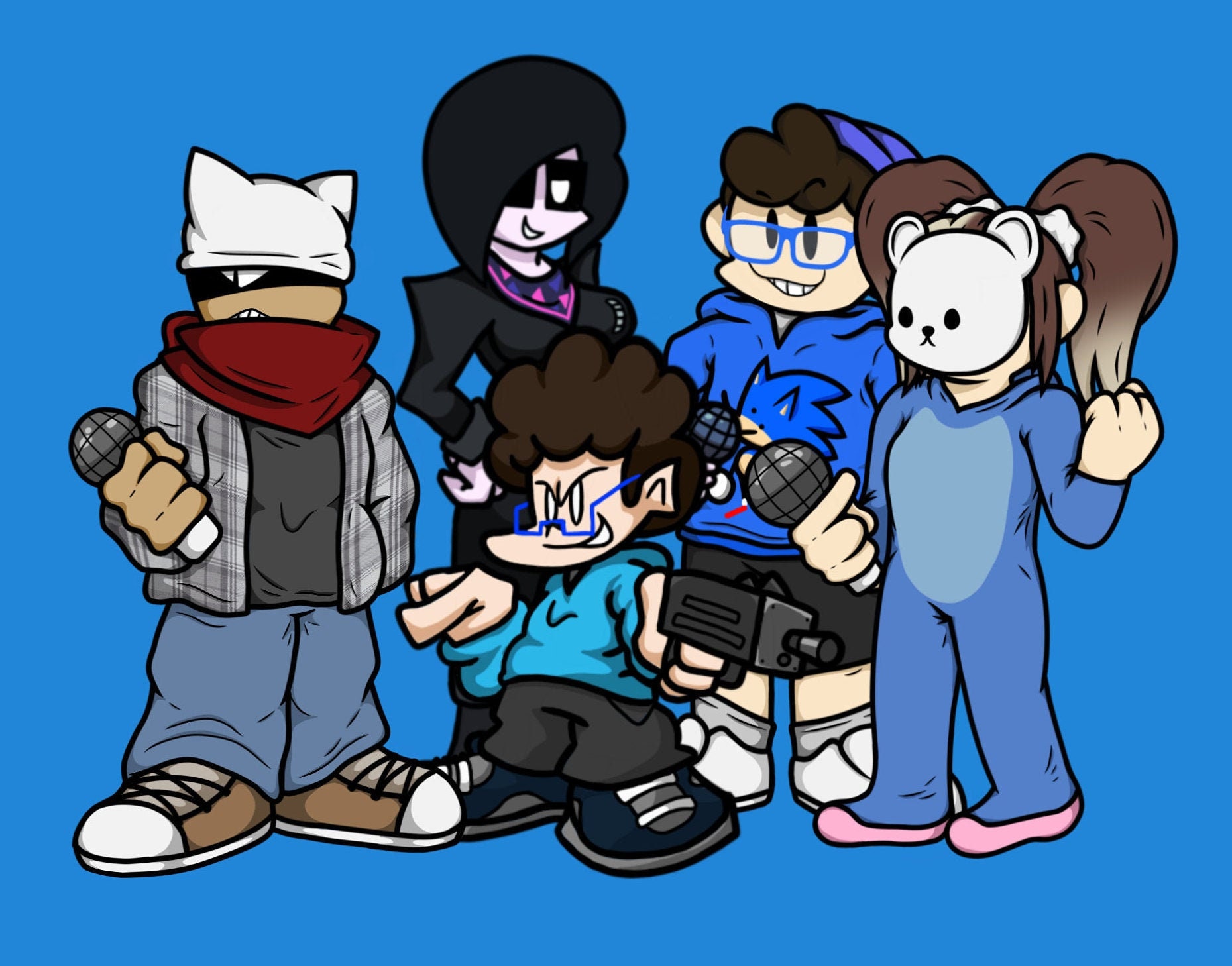 Custom Friday Night Funkin' Oc/persona/fursona Artwork - Etsy