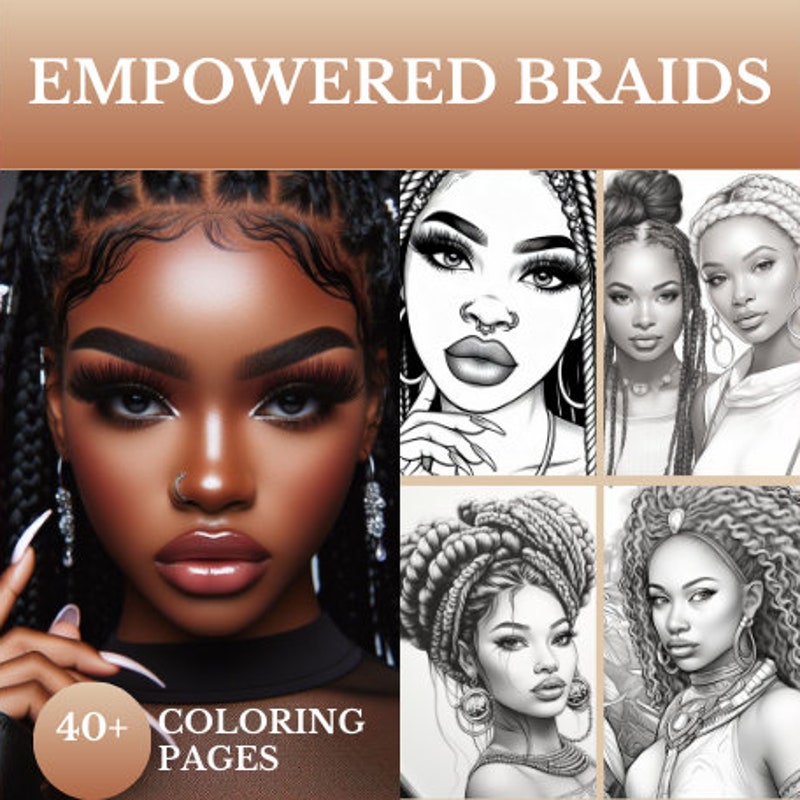 Box Braids Art - Etsy