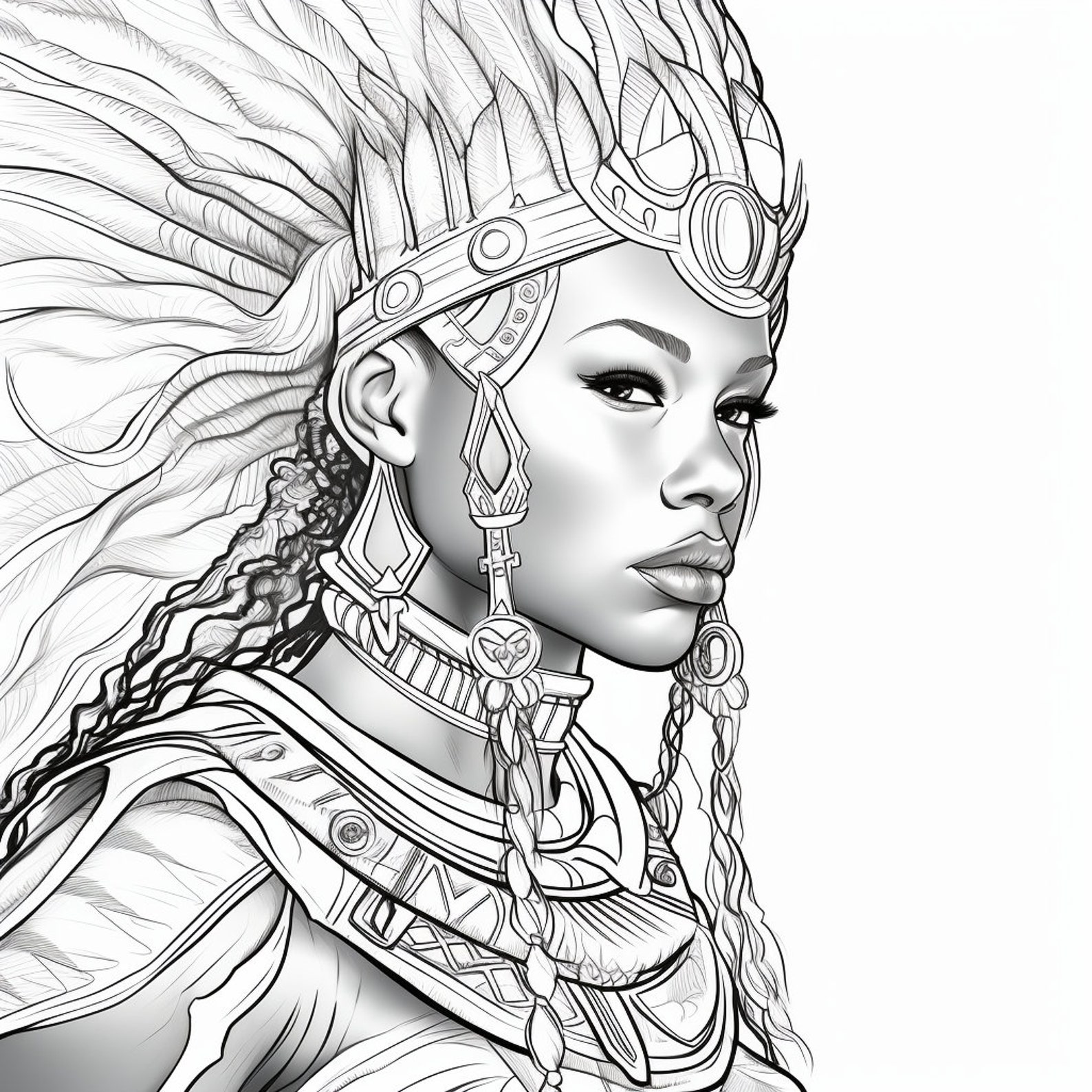 Black Women Coloring Pages- Over 60 Instant Downloads - Etsy