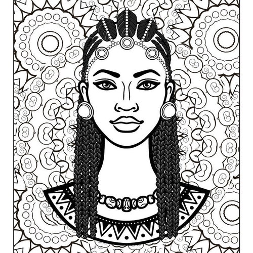 Black Girl Magic Coloring Pages for Kids INSTANT DOWNLOAD - Etsy
