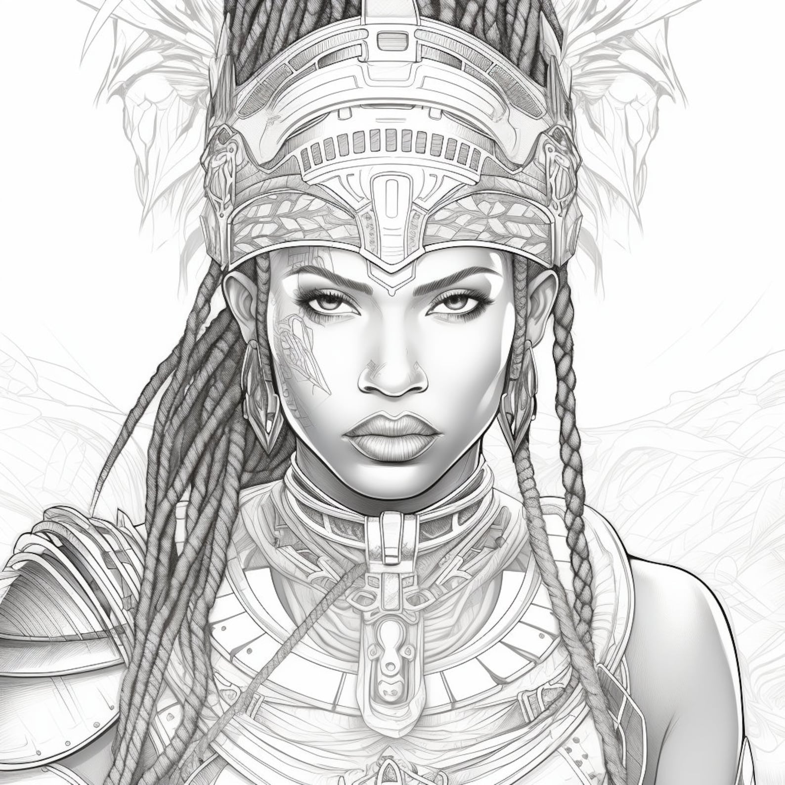 Black Women Coloring Pages- Over 60 Instant Downloads - Etsy