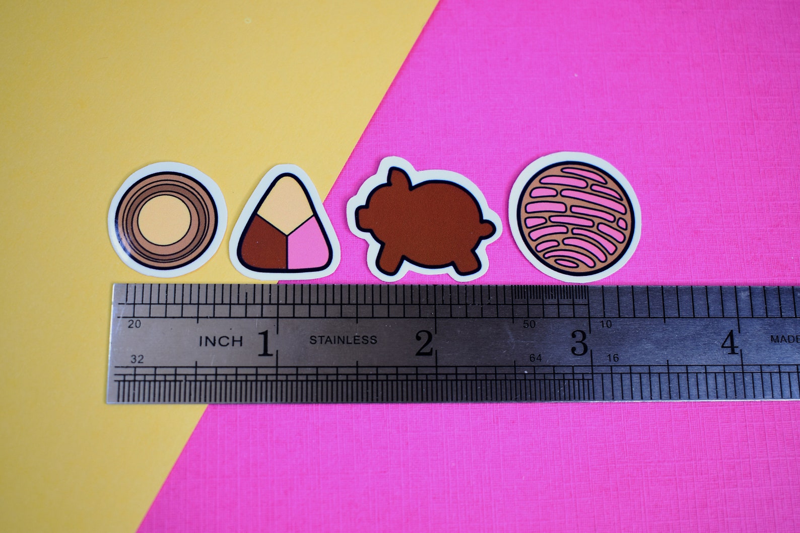 Bakery Magic Pan Dulce Flakes Set Small Stickers Pack of 25 | Etsy