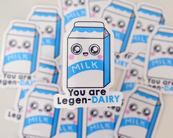 Dairy Sticker - Etsy