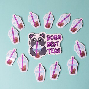 Panda Boba Sticker- Bubble Tea- Boba Best Teas - Etsy