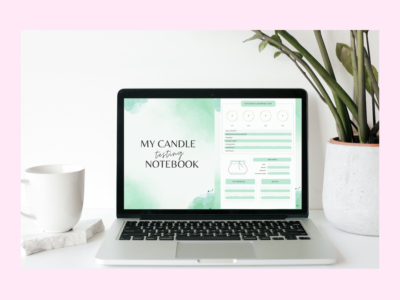 Candle Making Testing Sheet, Printable Candle Testing Notes, Candle ...