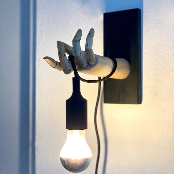 Hand Lamp - Etsy