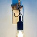 Wooden Mannequin Poseable Hand Lamp, Wall Light, Desk Lamp, Funky Lamp ...