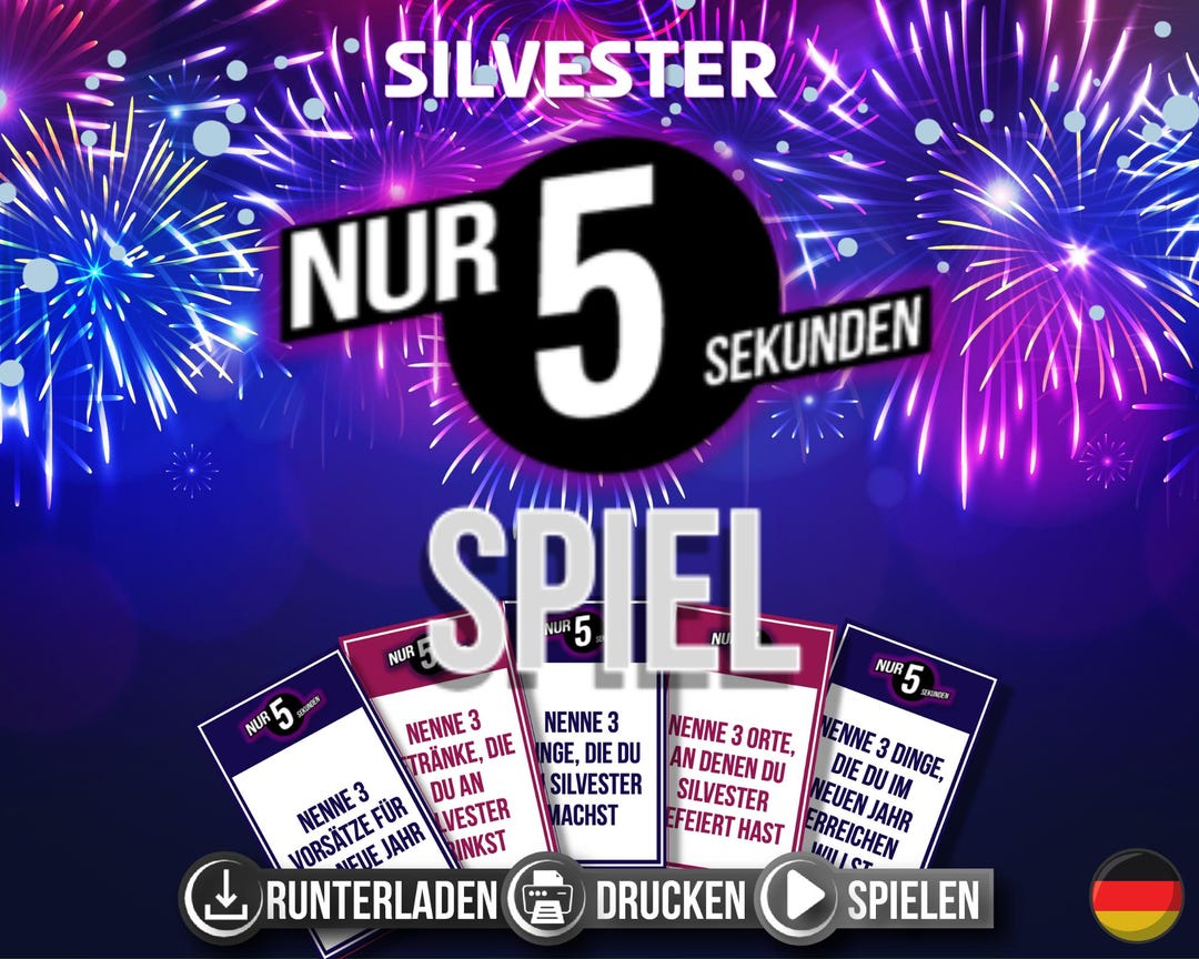 Spiele Fr Erwachsene Silvester