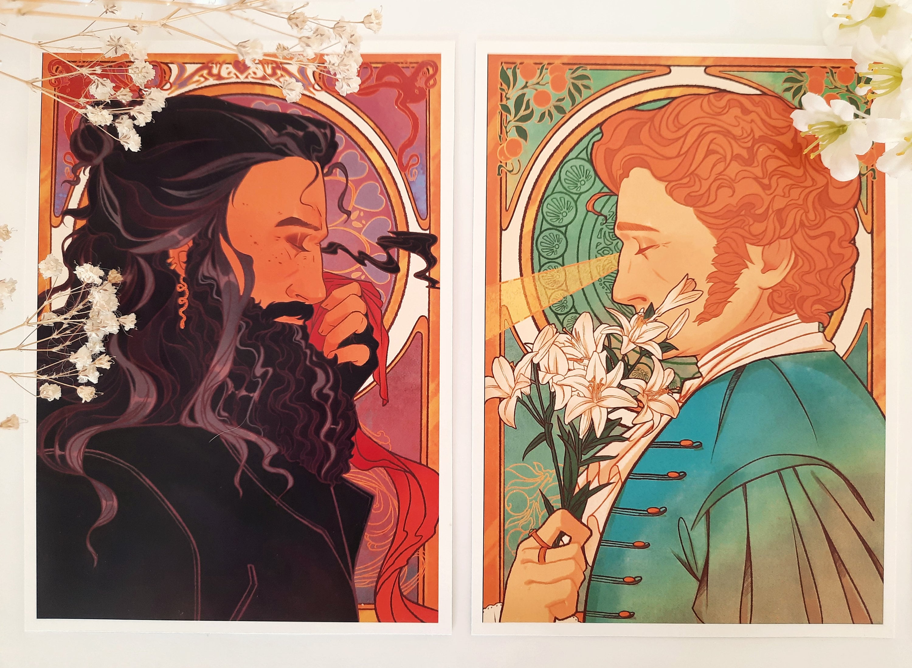 Our Flag Means Death Co-captains & First Mate A5 Print - Etsy