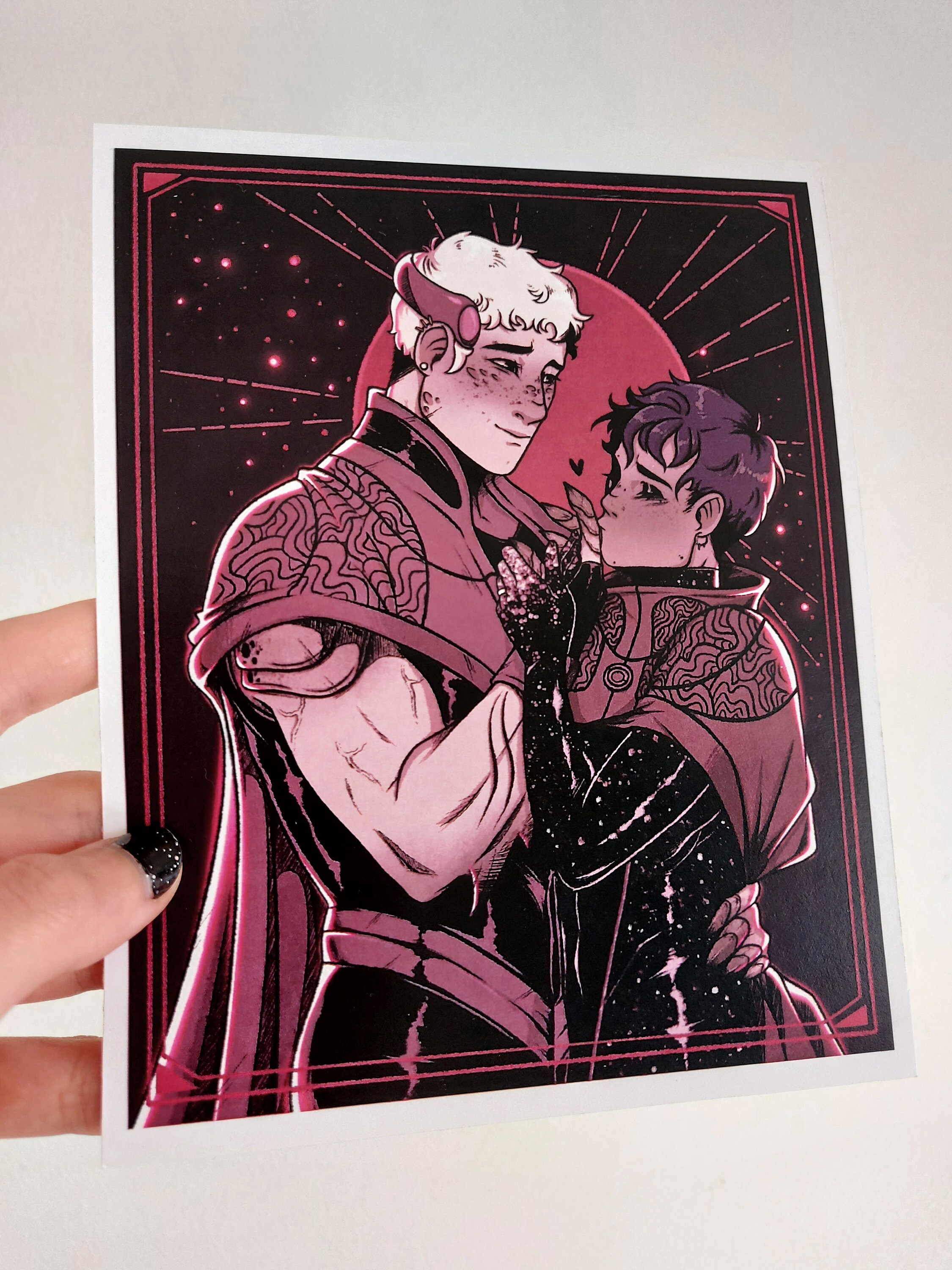 The Emperor and His Beloved Court Wizard / Wickling Print - Etsy