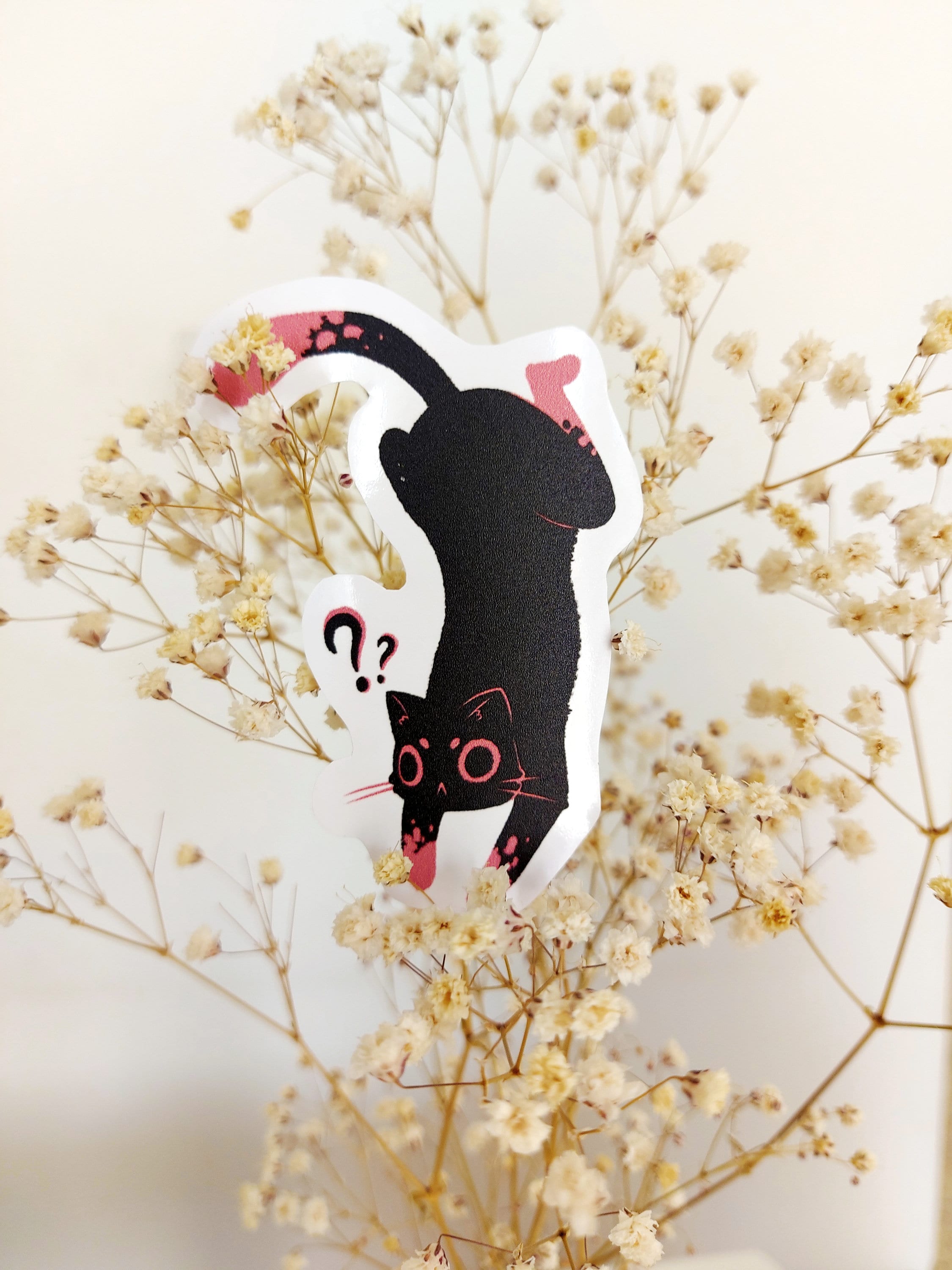 Peaches the Cat Sticker / Kitten Sticker / Cute Sticker - Etsy