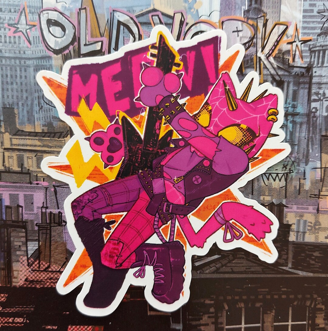 Hobie Brown | Spiderpunk Sticker | Across the Spider-verse - Etsy