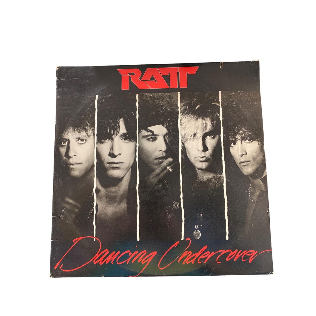 Ratt dancing Undercover Vinyl Album 1986 Atlantic Records Rock LP - Etsy